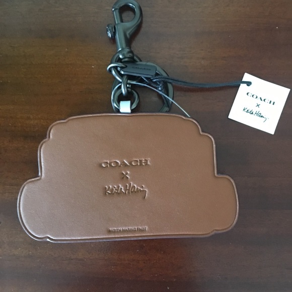 Coach | Accessories | Coach Keith Haring Boombox Keychain Ring Fob Nwt ...